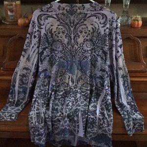 Tops | One World Tunic Size Large | Poshmark